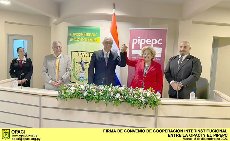 Firma de Convenio de Cooperación Interinstitucional - OPACI