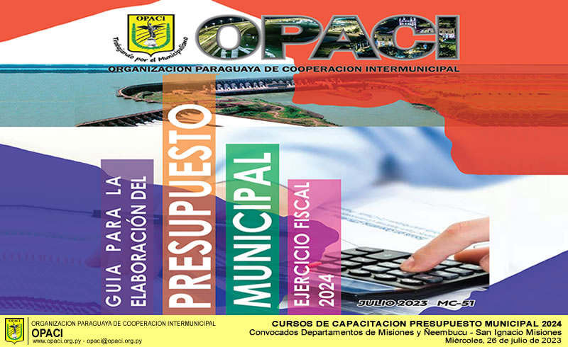 Primera Jornada Presupuesto Municipal 2024 - OPACI