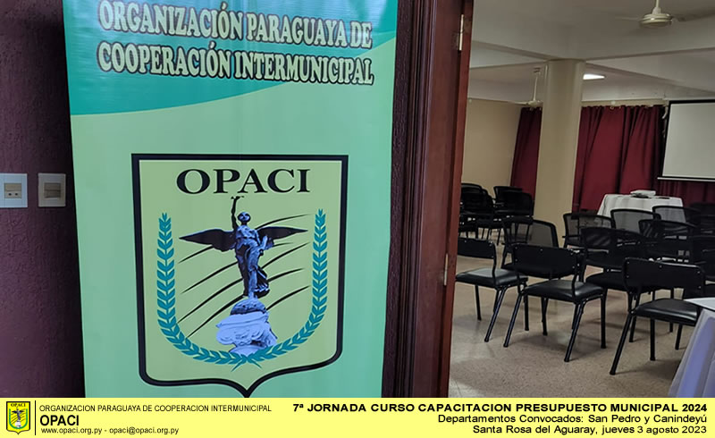 Séptima Jornada Presupuesto Municipal 2024 - OPACI